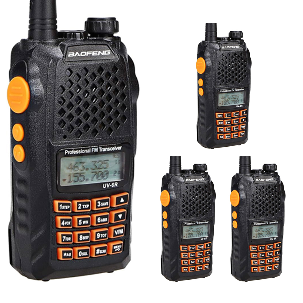 4 Ασύρματοι Φορητοί Πομποδέκτες Walkie Talkie Αμφίδρομη Eνδοεπικοινωνία ...