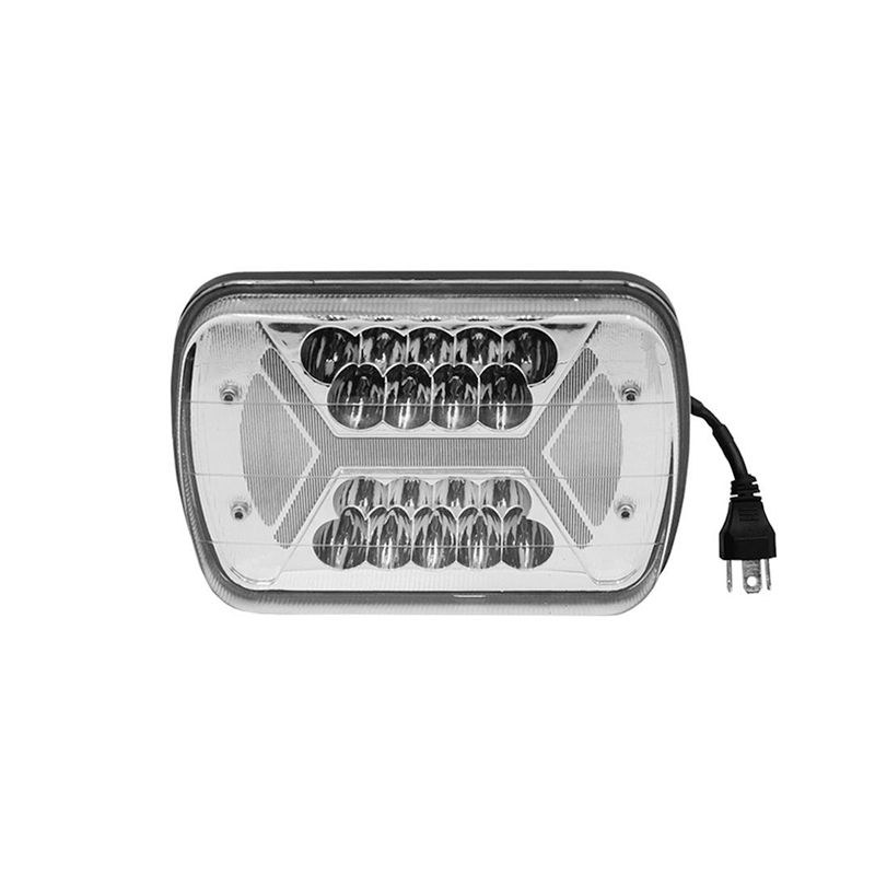 LED Αδιάβροχος Προβολέας 80 SMD με Βύσμα H4 με 2 Λειτουργίες 132W 12V ...