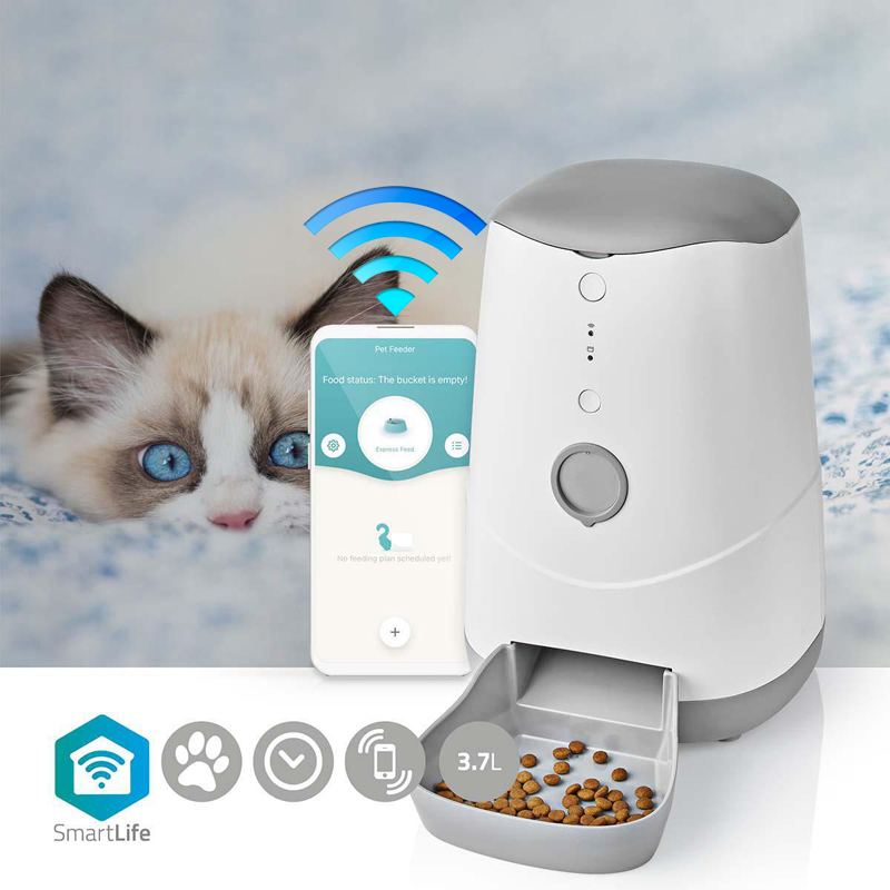 Smart Wifi Αυτόματη Ταΐστρα Κατοικίδιων με App Εφαρμογή για Έλεγχο από ...