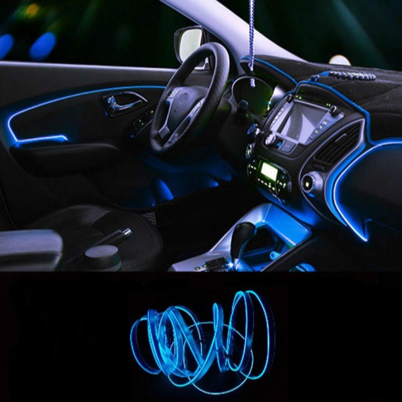 Εύκαμπτο LED Καλώδιο 3m - Φωτιζόμενη Ταινία για την Εσωτερική ...