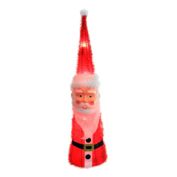 Άγιος Βασίλης 100cm με Εντυπωσιακό Φωτισμό LED - ProfitStore