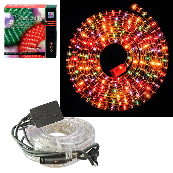 Φωτοσωλήνας Led 20m RGB Πολύχρωμο με Θερμό Φωτισμό & 8 Προγράμματα ...