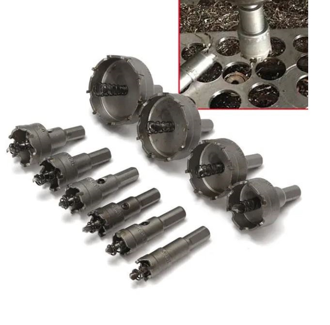 Σετ Ποτηροτρύπανα 10 Τεμαχίων Σιδήρου 16mm-53mm - ProfitStore