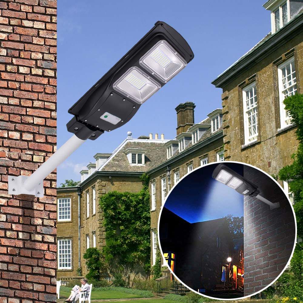 Ηλιακό Φωτιστικό - Προβολέας Δρόμου 6500K 60W με Φωτοβολταϊκό Πάνελ ...
