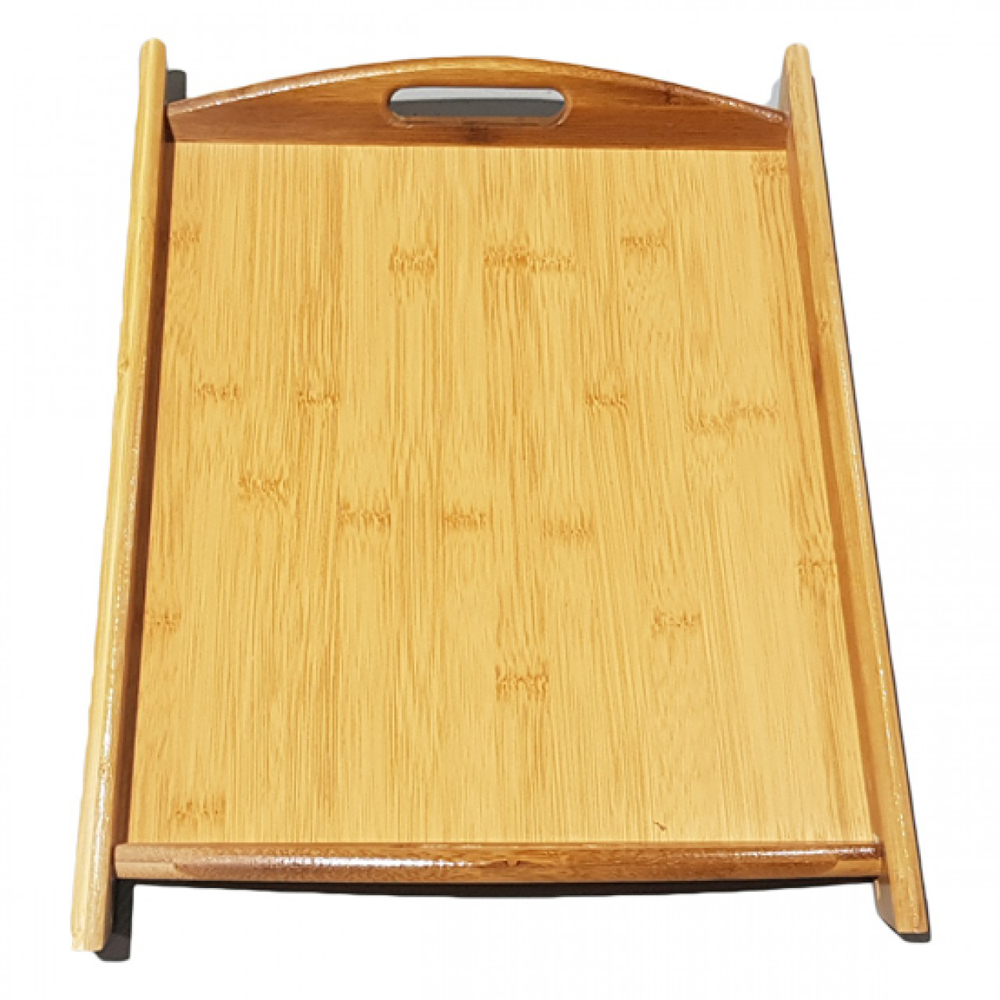 Ξύλινος Δίσκος Σερβιρίσματος με Λαβές 43x30cm - ProfitStore