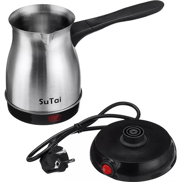 Ηλεκτρικό Μπρίκι Sutai 800W με Χωρητικότητα 800ml για Ελληνικό Καφέ ...