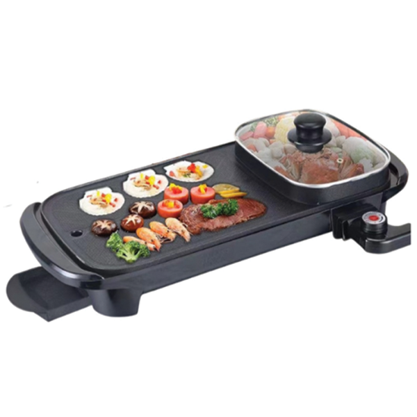 Αντικολλητικό Teppanyaki- Πλάκα Ψησίματος με Ρυθμιζόμενο Θερμοστάτη και ...