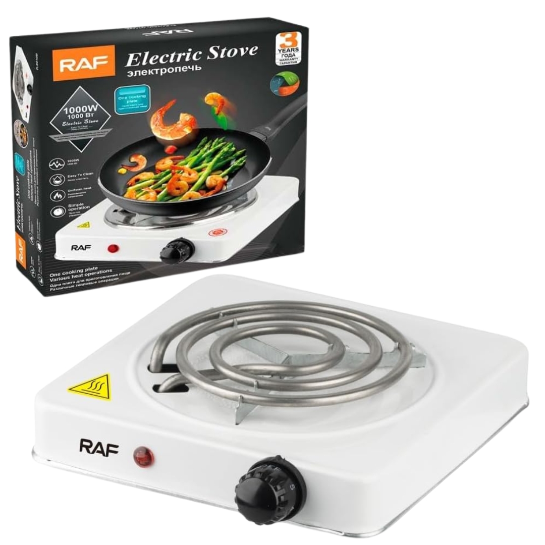 Ηλεκτρική Μονή Εστία Κουζίνας 1000W - RAF - ProfitStore