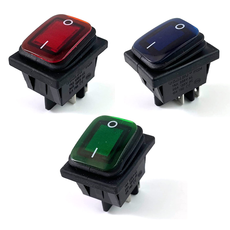 Αδιάβροχος Διακόπτης / Κουμπί Εναλλαγής LED – Rocker Switch ON / OFF ...