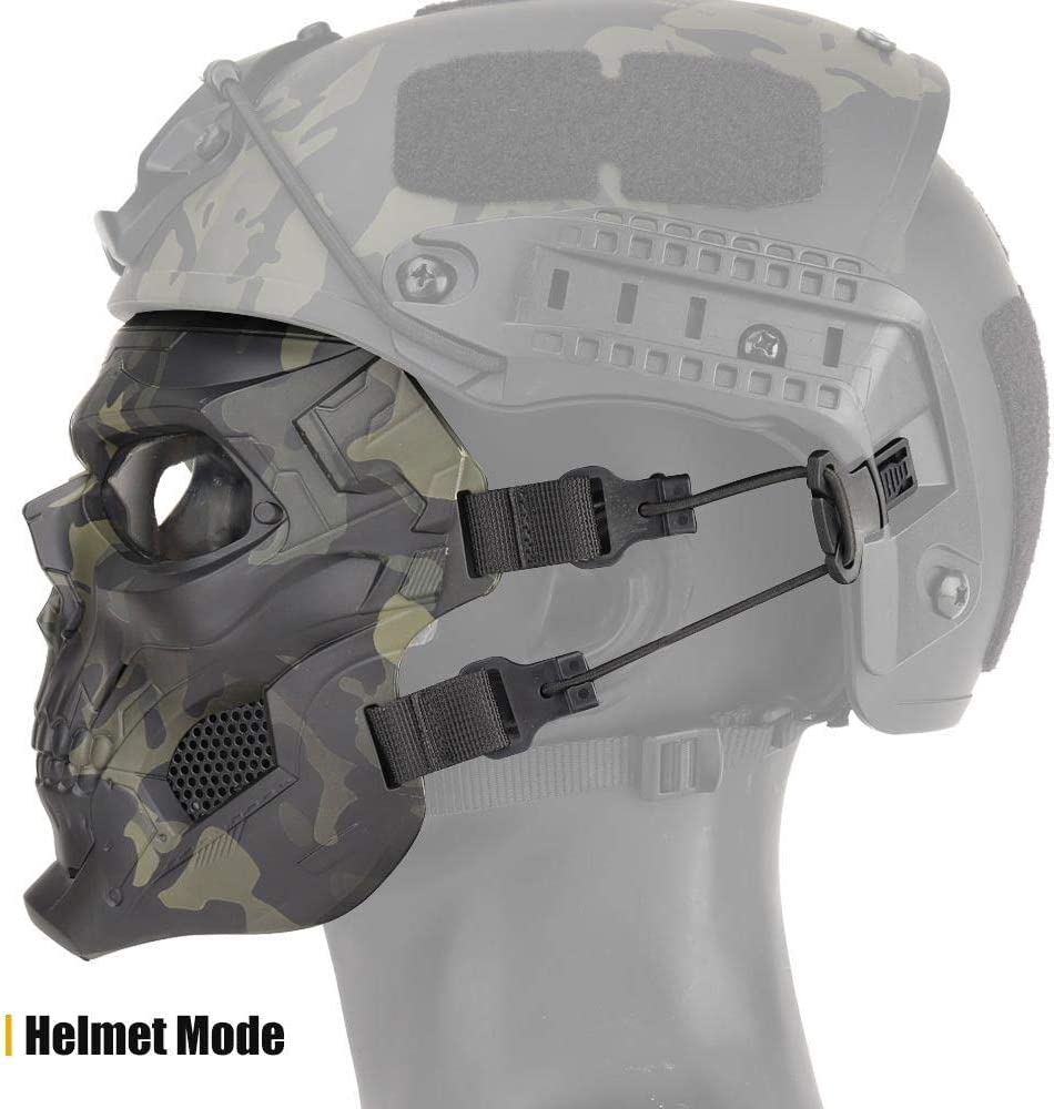 Προστατευτική Μάσκα για Κυνήγι / Paintball / Air - Soft σε Σχήμα ...