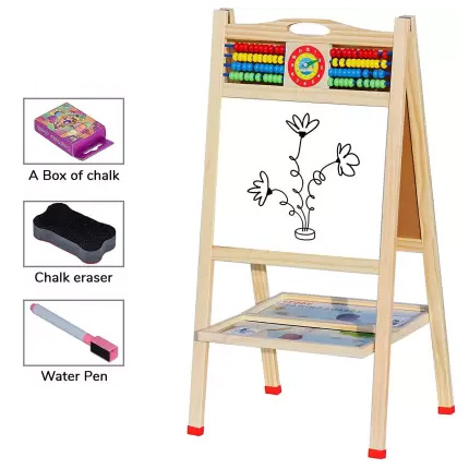 Διπλός Επιδαπέδιος Αναδιπλούμενος Μαγνητικός Πίνακας Ζωγραφικής ...