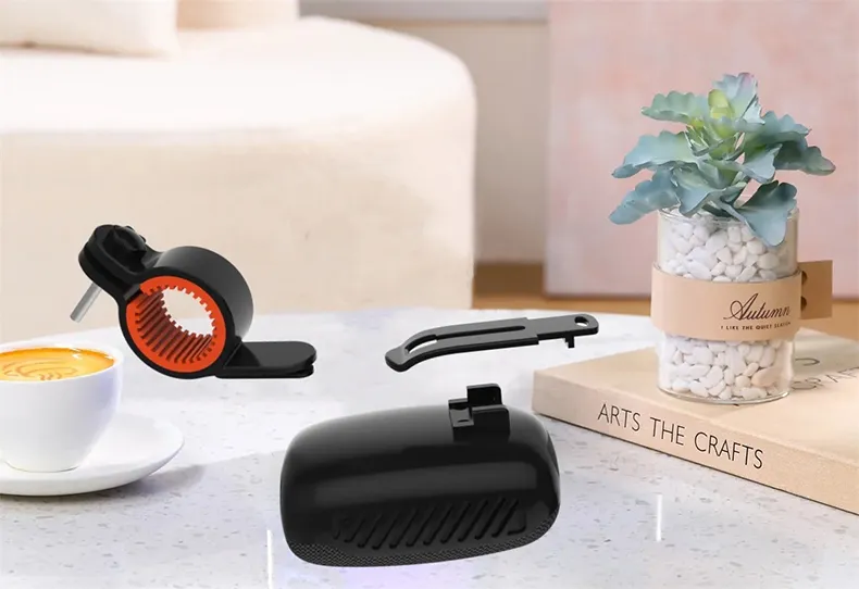 Μικρό Φορήτο Ηχείο 5W Bluetooth με Ραδιόφωνο,Κάρτα Μνήμης 32GB και Κλιπ ...
