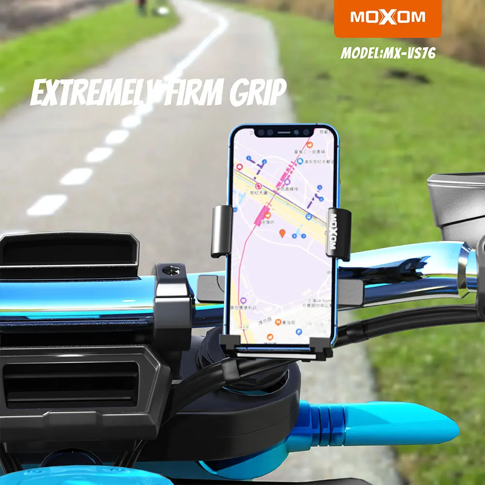 Moxom Ρυθμιζόμενη Βάση Κινητού Τηλεφώνου Universal 360° για Μηχανή ή ...