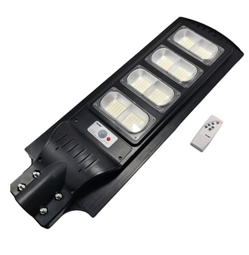 Αδιάβροχο Ηλιακό Επιτοίχιο Φωτιστικό LED 200W 25600LM με Aισθητήρα ...