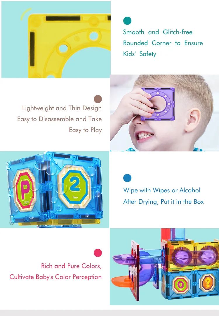 Παιδικό Εκπαιδευτικό Παιχνίδι DIY με Μαγνητικά Στοιχεία και Μπάλα 124 ...
