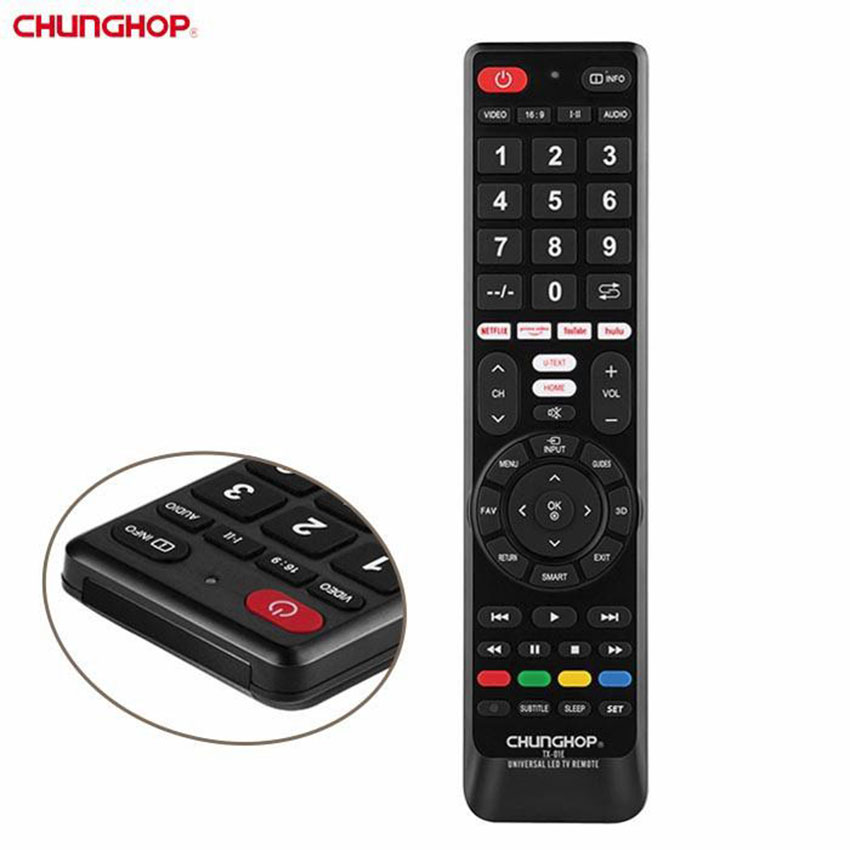 Universal Τηλεχειριστήριο Τηλεόρασης Chunghop - ProfitStore