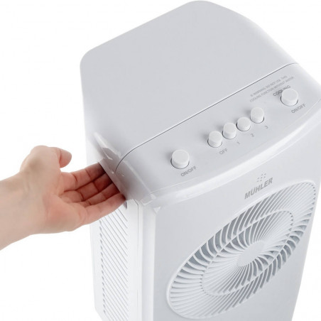 3 σε 1 Φορητό Air Cooler, Υγραντήρας και Καθαριστής Σκόνης Αέρα 4L 65W ...