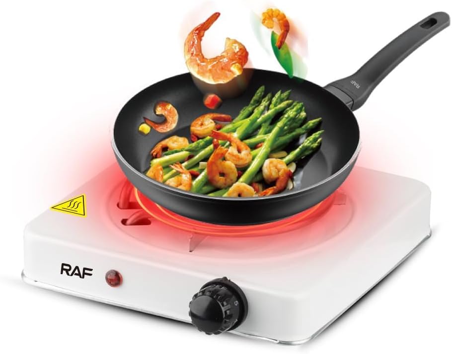 Ηλεκτρική Μονή Εστία Κουζίνας 1000W - RAF - ProfitStore