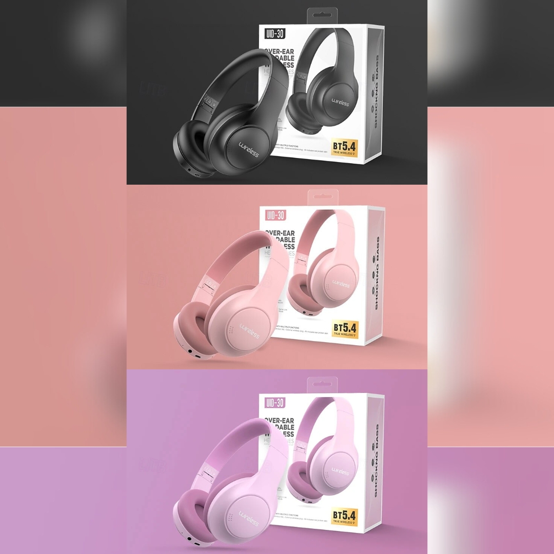2 σε 1 Ασύρματα & Ενσύρματα Over-Ear Bluetooth Headphones με ...
