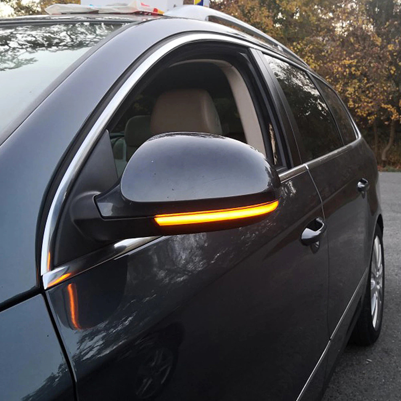 Σετ 2 LED Τρεχούμενο Φλας για Καθρέπτες Αυτοκινήτου με Εφέ Κίνησης για ...