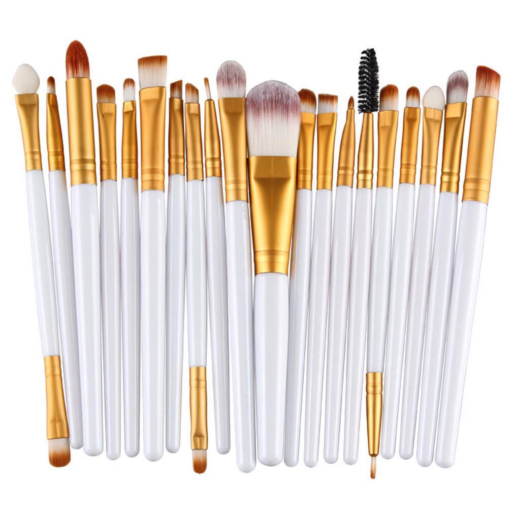 Πινέλα Μακιγιάζ - Professional Women Makeup Brush Set 20 τεμαχίων ...