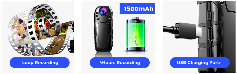 Mini Κάμερα 1080p Full HD Υπέρυθρη Νυχτερινή Λήψη & Ευρυγώνιο Φακό 125 ...