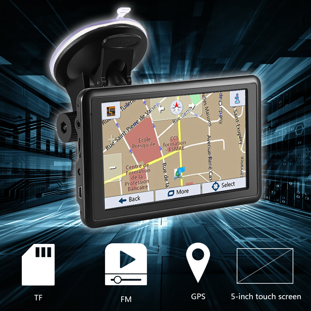 GPS Συσκευή Πλοήγησης Multimedia Αυτοκινήτου με Οθόνη Αφής 5 ...