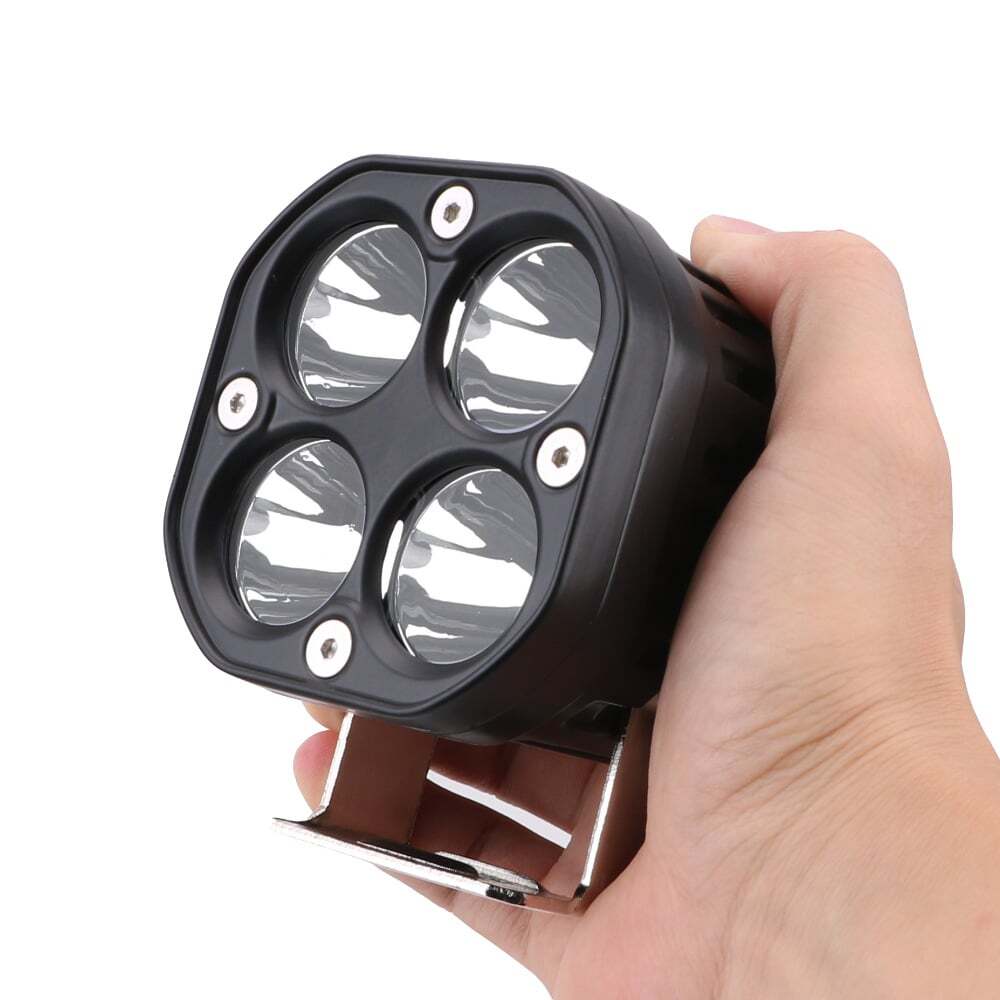 Σετ Αδιάβροχα Προβολάκια LED 9000lm 80W Ψυχρού Λευκού Φωτισμού 6000K ...