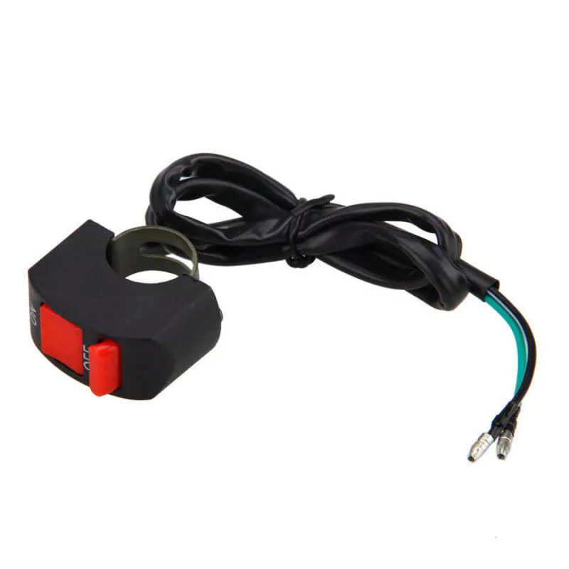 Universal 7,8 Διακόπτης Mηχανής - Μοτοσυκλέτας ON , OFF 12V - ProfitStore