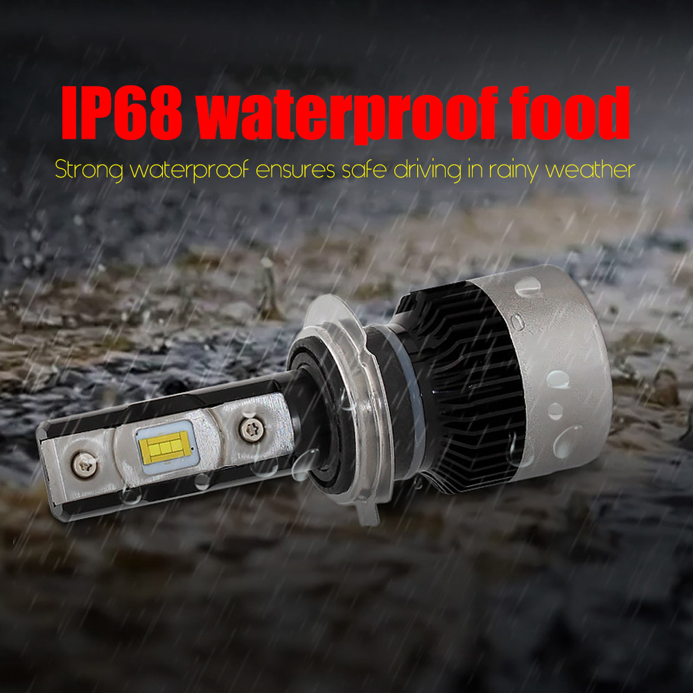 Mini Led Λάμπες Φώτα H4 Focus Αυτοκινήτου 110w (2x55W) 8000lm (2x4000lm ...