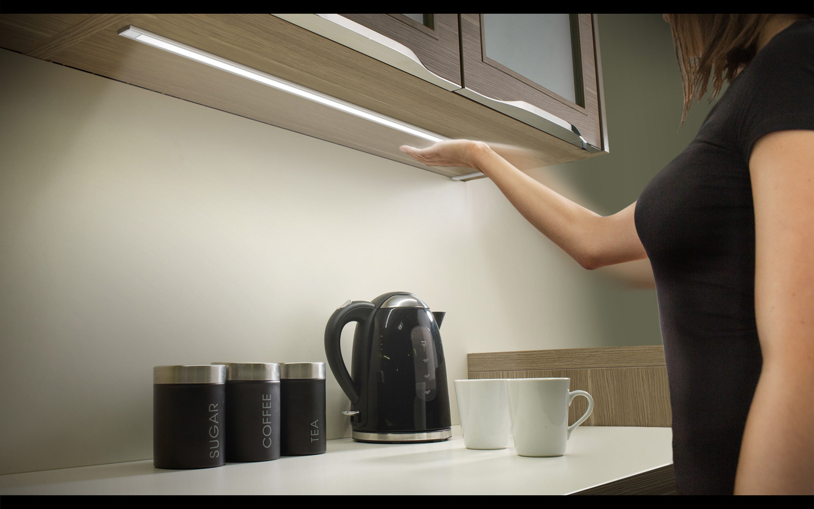 Λάμπα LED - Φωτιστικό 29cm με Αισθητήρα Κίνησης για Κρυφό Φωτισμό ...