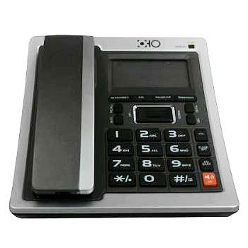 Ενσύρματο Σταθερό Τηλέφωνο Caller ID Phone με Ευανάγνωστη Οθόνη ...