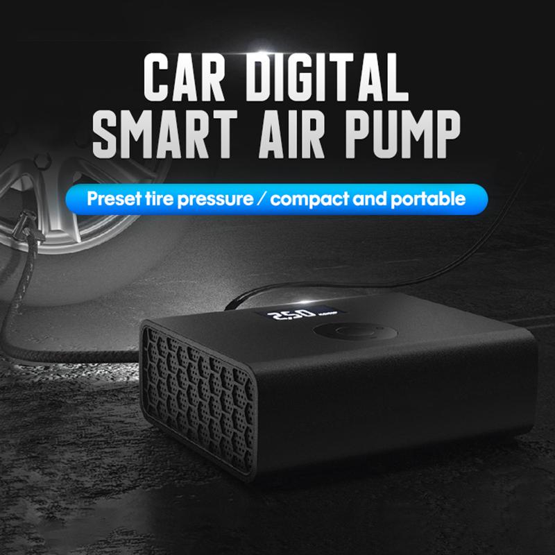 Compact Ηλεκτρική Φορητή Τρόμπα Carsun 12V 35L,min 100W 12V με Φακό LED ...