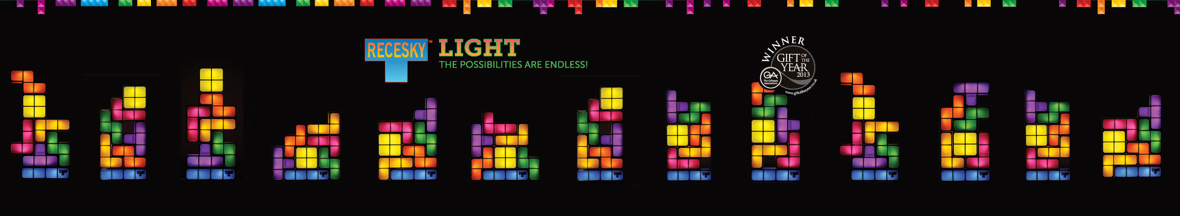 Επαναφορτιζόμενα Φωτιζόμενα Τουβλάκια Tetris Light Tacbit – Τα ...