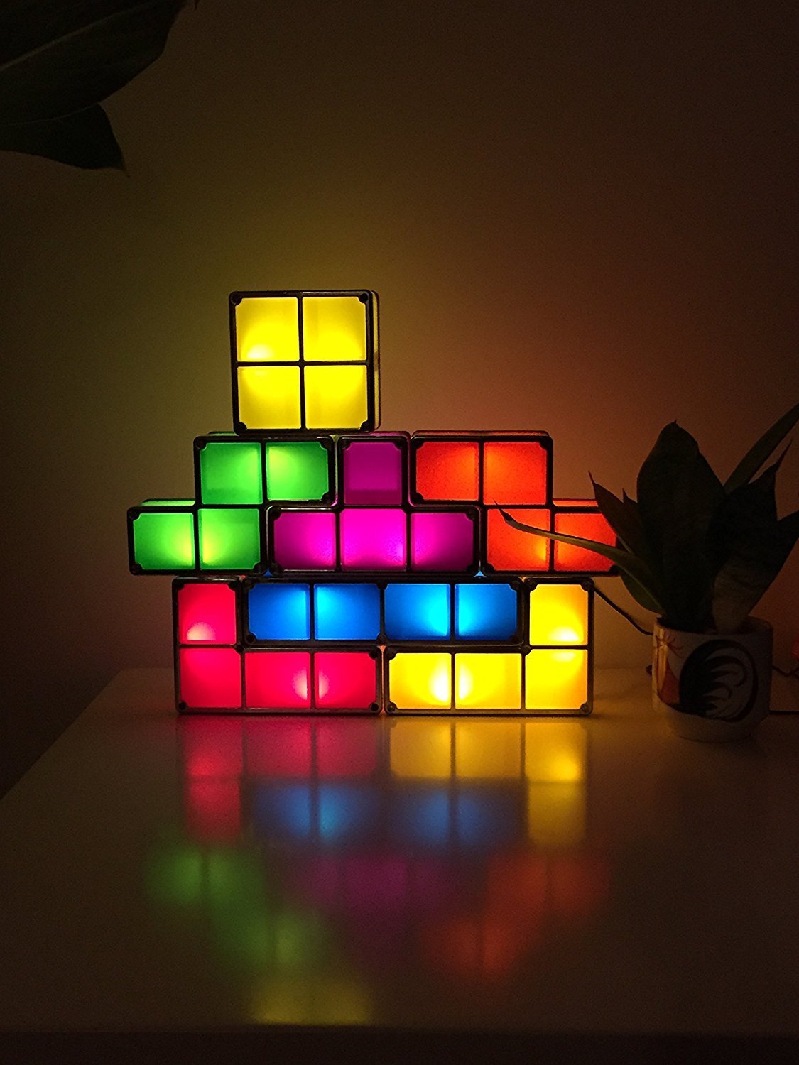 Επαναφορτιζόμενα Φωτιζόμενα Τουβλάκια Tetris Light Tacbit – Τα ...