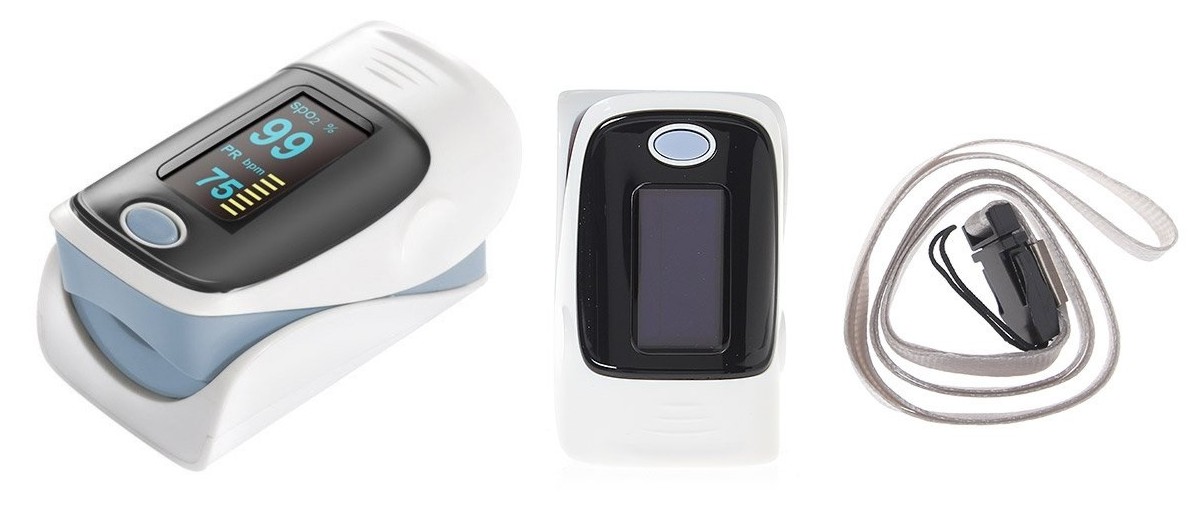 Παλμικό Οξύμετρο Δακτύλου με Οθόνη OLED Fingertip Pulse Oximeter, SpO2 ...